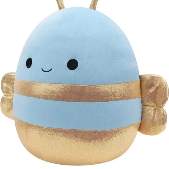 Squishmallows | Toys | 4 Adopt Me Queen Bee Squishmallow Blue And Gold ...